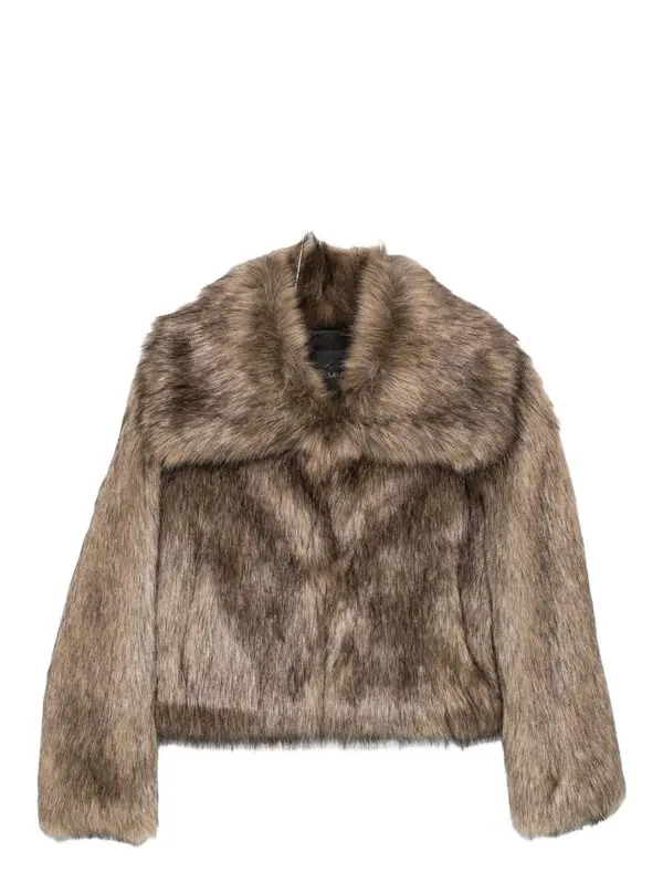 THELAURENT Faux Fur Jacket - Multicolour