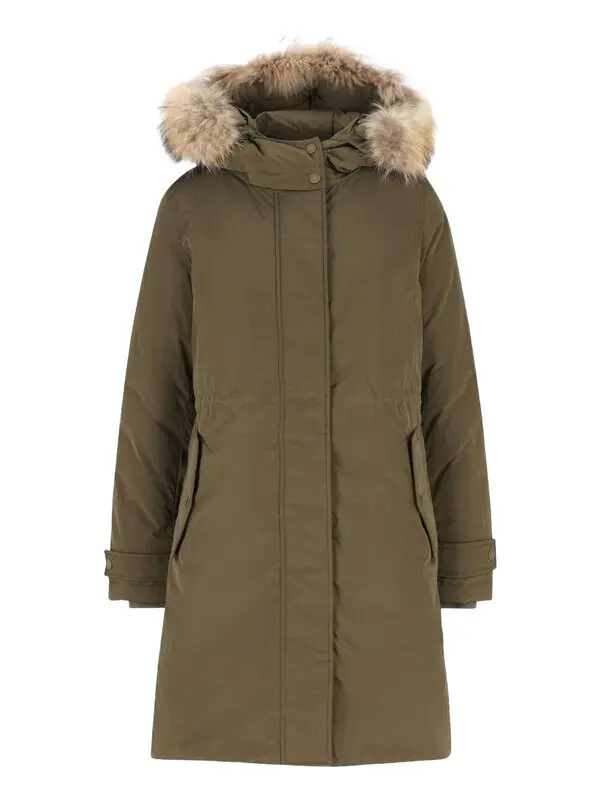 Woolrich Grace Long Parka - Green
