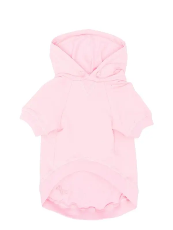 POLDO DOG COUTURE Pop Fleece Cotton Hoodie - Pink