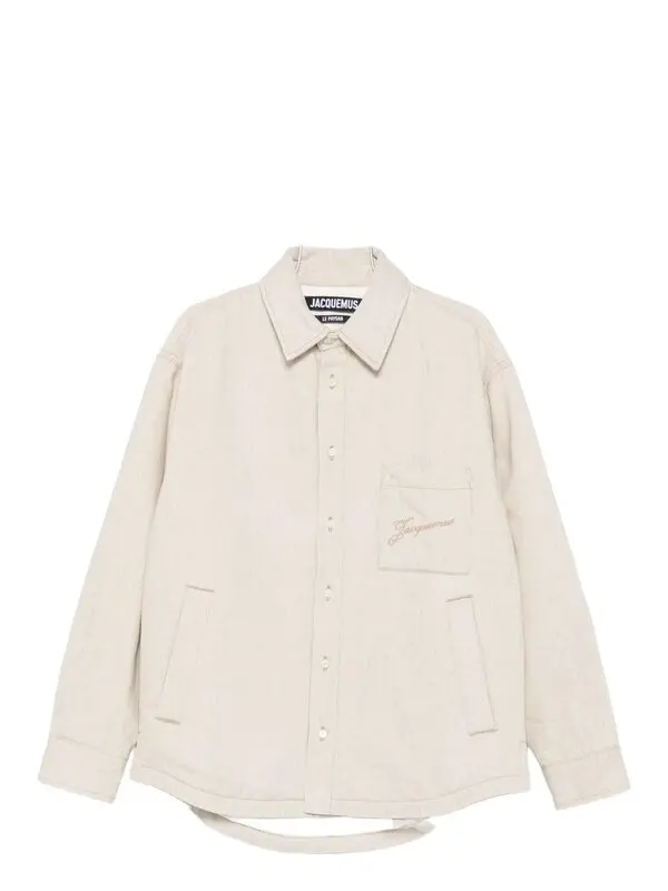 Jacquemus La Chemise Boulanger Shirt - Beige