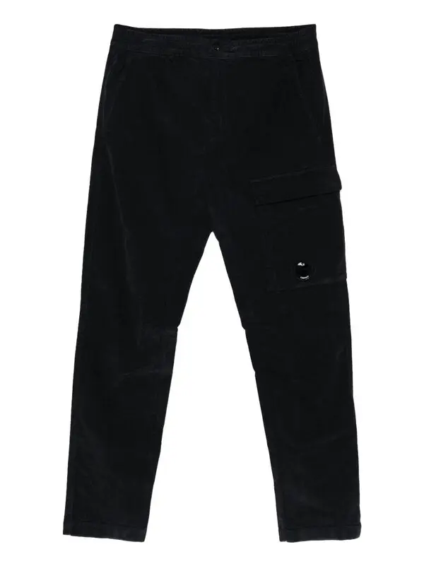 C.P. COMPANY Cotton Cargo Trousers - Blue