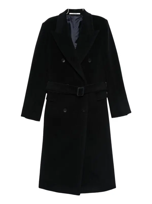 Tagliatore Wool Double-breasted Coat - Blue