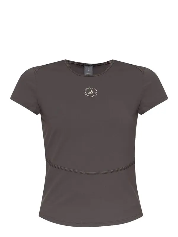 Adidas By Stella McCartney Logo T-shirt - Brown