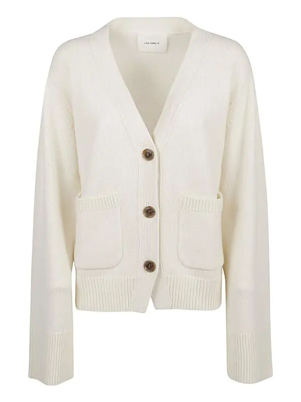 LISA YANG Danni Cashmere Cardigan - Beige