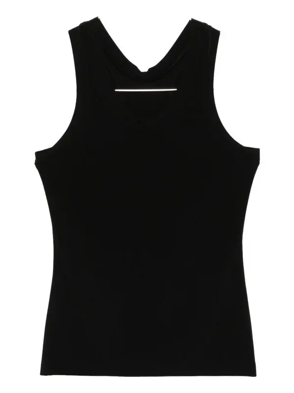 Norma Kamali Sleeveless Top - Black