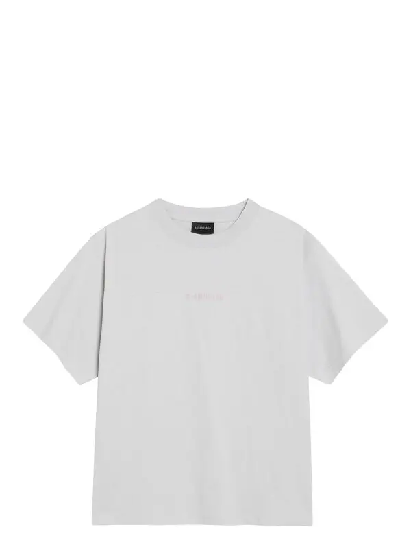 Balenciaga Medium Fit T-shirt - White