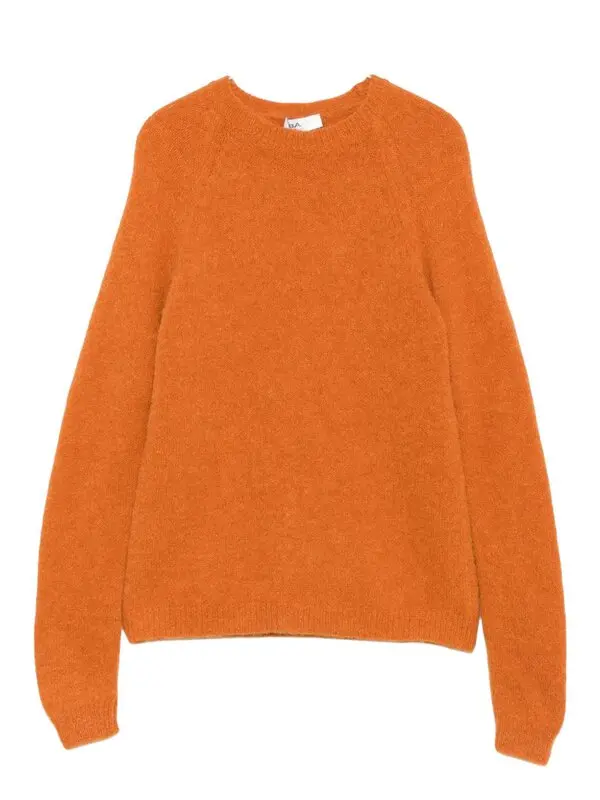 BASE Wool Crewneck Sweater - Orange