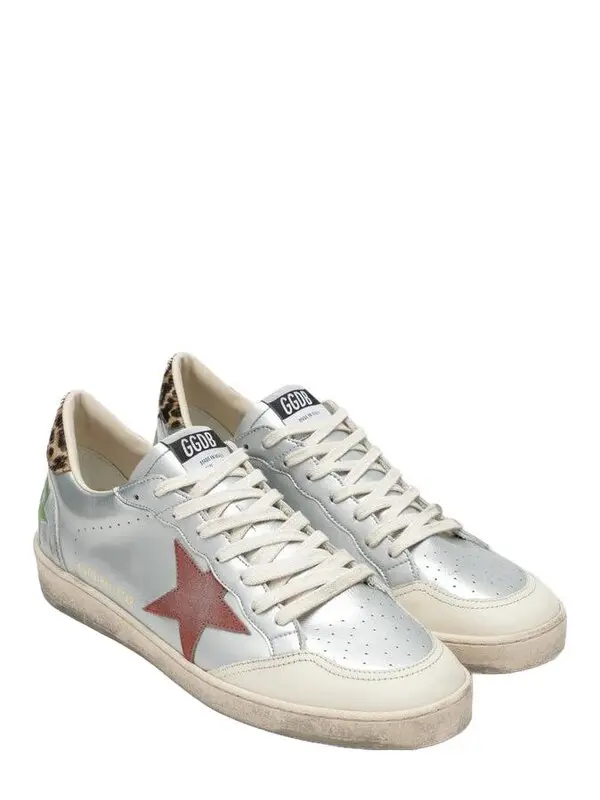 Golden Goose Ball Star Sneakers - Metal