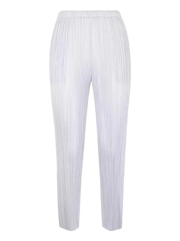 Issey Miyake Pleated Trousers - Grey