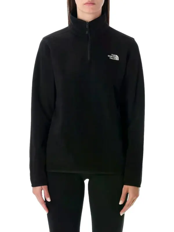 The North Face Glacier Fleece Half-zip Sweatshirt - Black