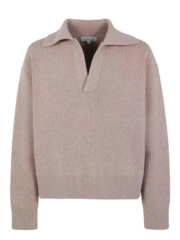 Studio Nicholson Nash Collared Sweater - Neutrals