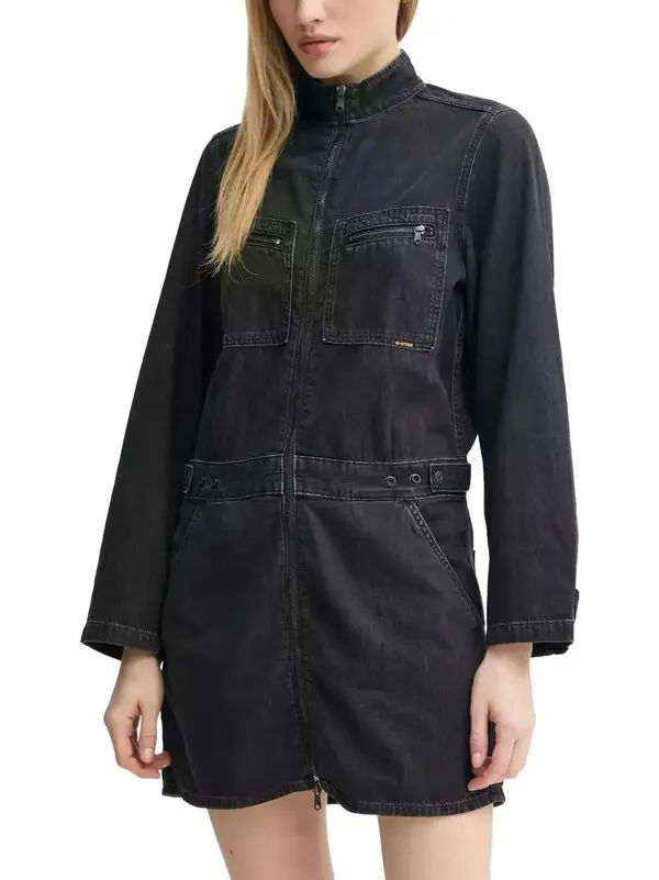 G-star Raw Zip-pocket Dress - Black