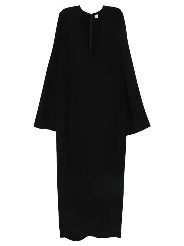 TOTÊME Bell-sleeve Dress - Black
