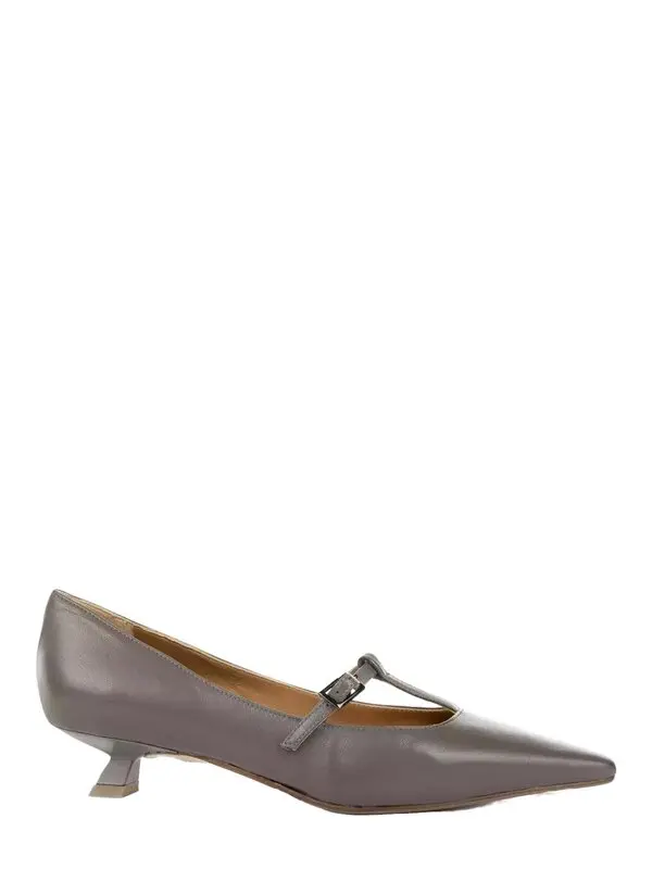 CHANTAL T-strap Heel Pumps - Brown