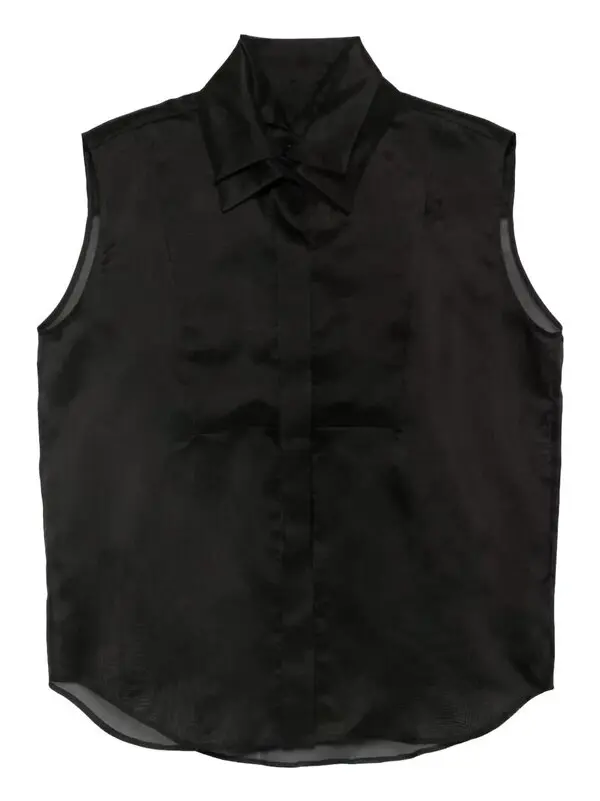 Viktor & Rolf Layered Sleeveless Shirt - Black