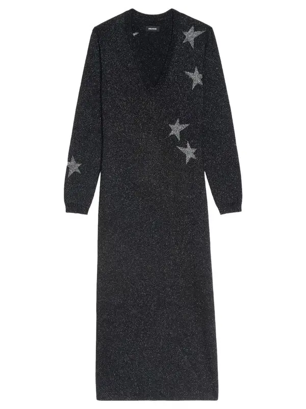 Zadig&Voltaire Star Stelly We Stars Dress - Black