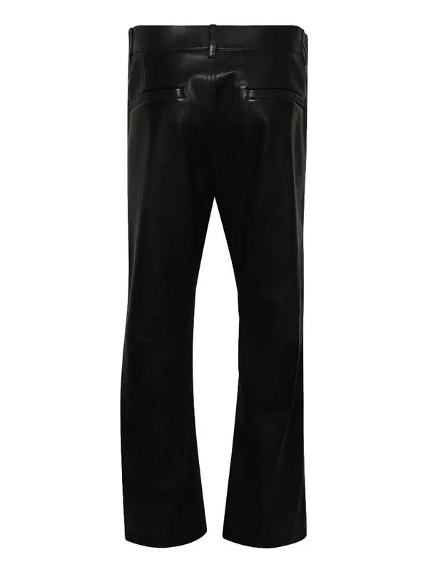 Fear Of God Straight Leg Leather Pant - Black