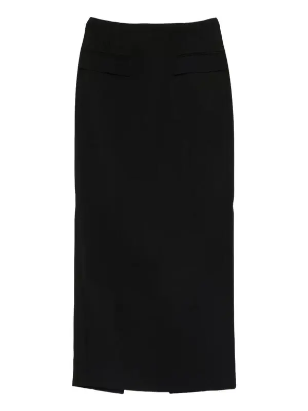 TOTEME Flap-pocket Skirt - Black