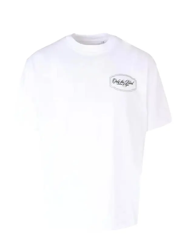 ONLY THE BLIND Cotton T-shirt - White