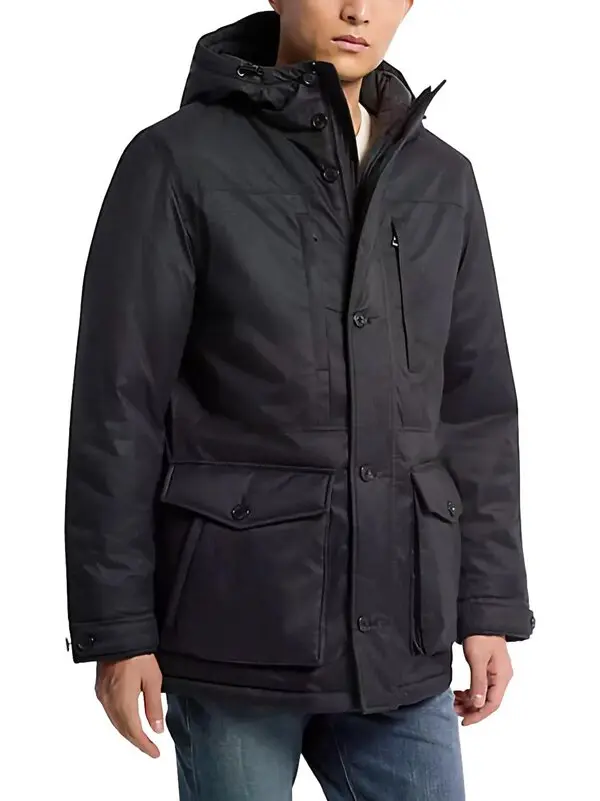 Michael Kors Hooded Jacket - Black