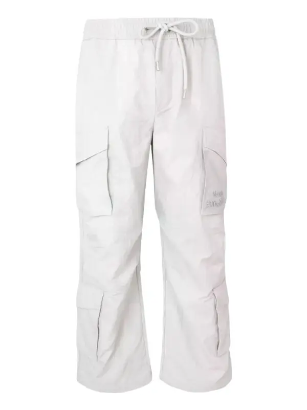 ONLY THE BLIND Utility Cargo Glacier Trousers - White