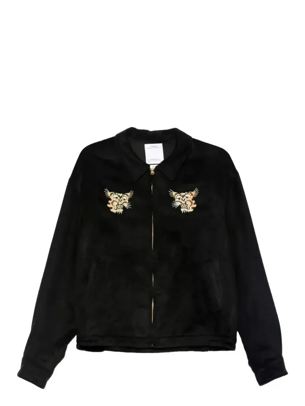 Visvim Embroidered Blouson Jacket - Black