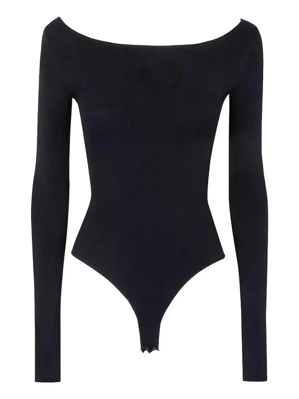 ENTIRE STUDIOS Long-sleeve Bodysuit - Black