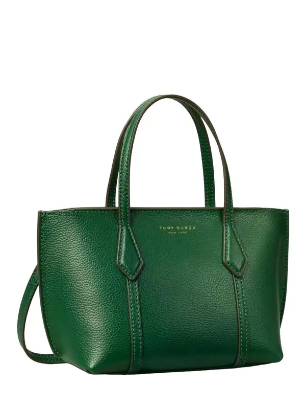 Tory Burch Perry Topstitch Mini Bag - Green