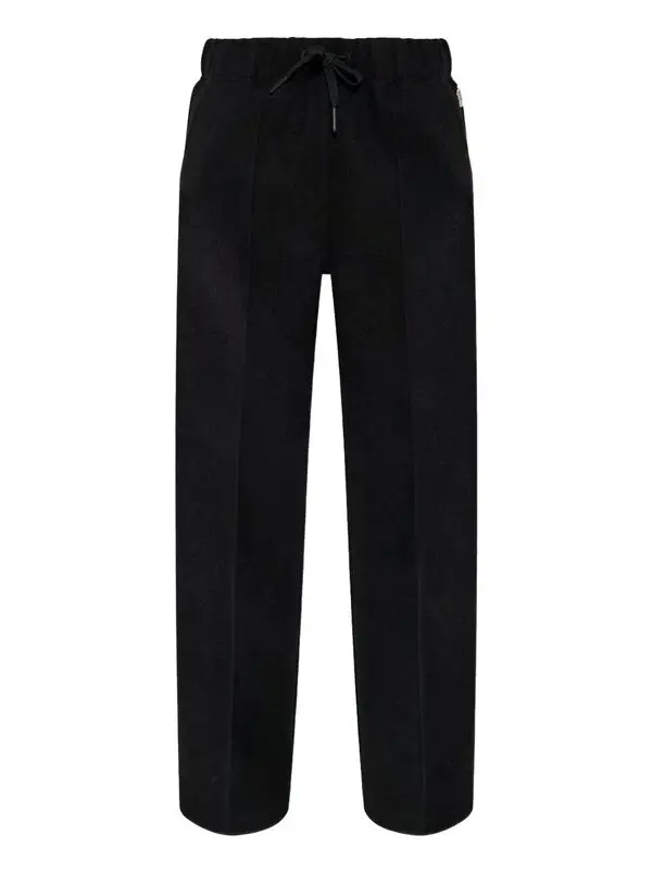 Moncler Logo Appliqué Track Pants - Black