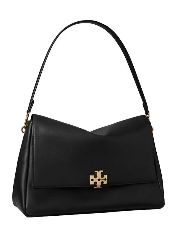 Tory Burch Large Charlie Runway Shoulder Bag - Black