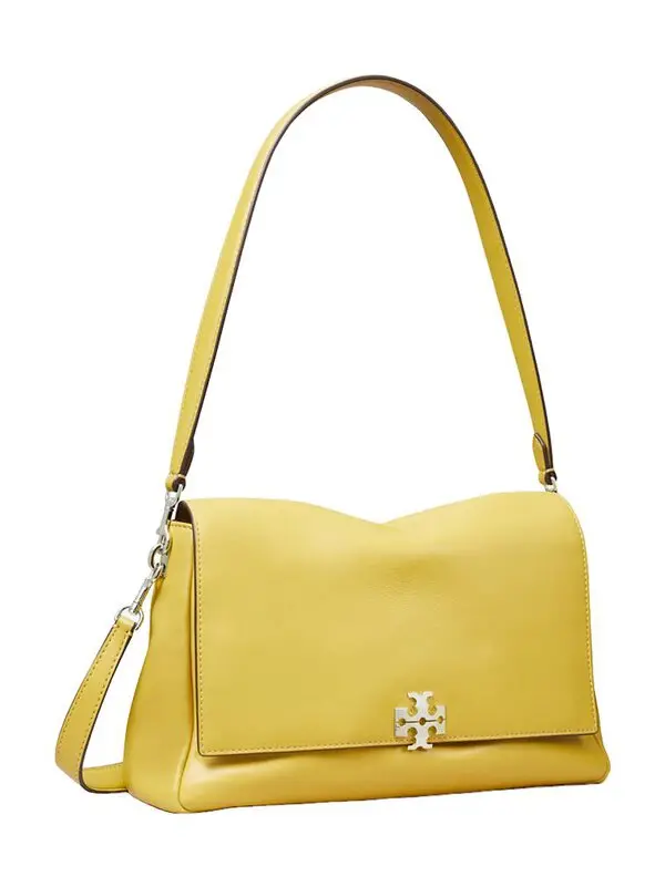 Tory Burch Charlie Runway Shoulder Bag - Golden Kiwi