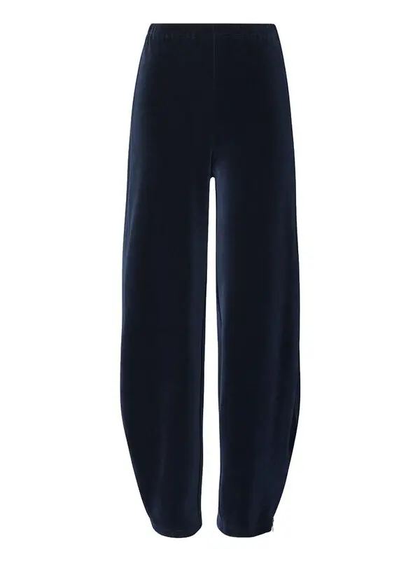 Tory Burch Velour Sweatpant - Ink