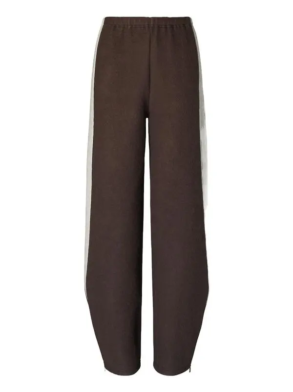 Tory Burch Japanese Jersey Sweatpant - Mocha/ivory