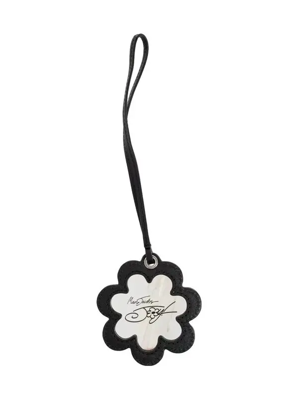 Marc Jacobs X Hattie Stewart Daisy Mirror-detail Bag Charm - Blue