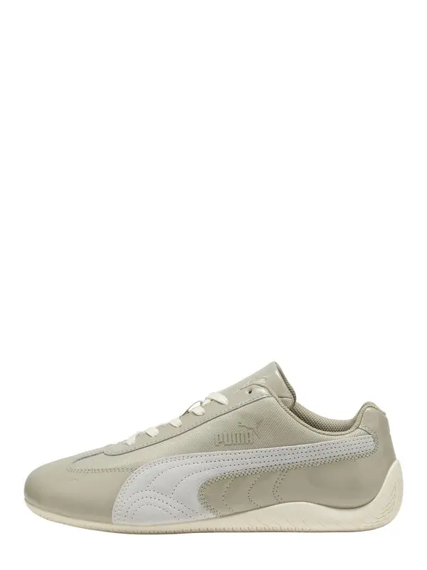 PUMA Speedcat Patent Sneakers - Beige