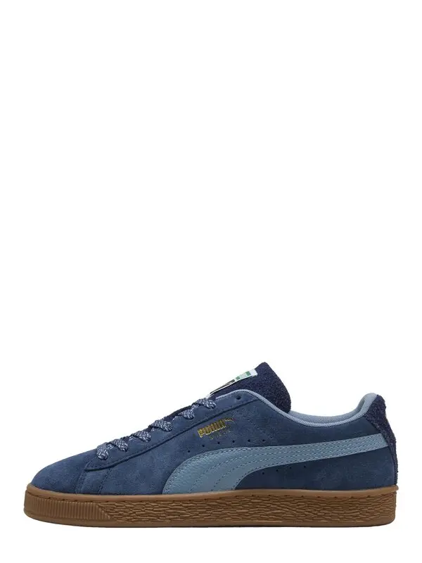 PUMA Suede Lace Up Sneakers - Blue