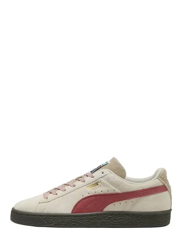 PUMA Suede Lace Up Sneakers - White