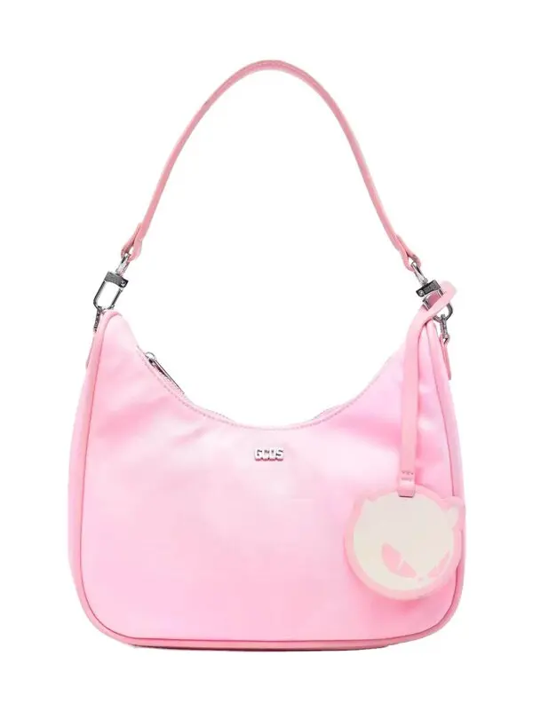 Gcds Logo-charm Tote Bag - Pink