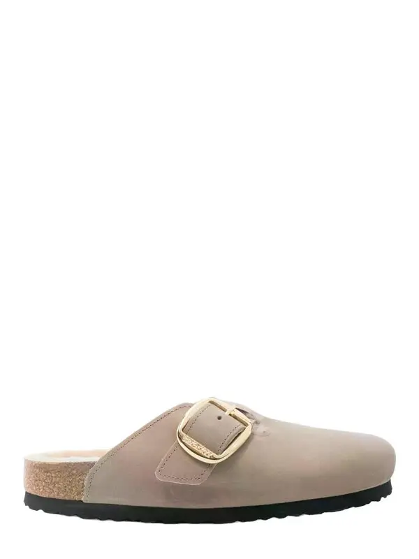 BIRKENSTOCK Boston Big Buckle Mules - Neutrals
