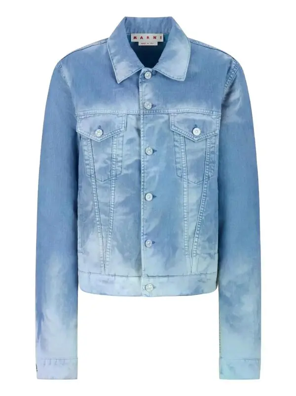 Marni Faded Denim Jacket - Blue