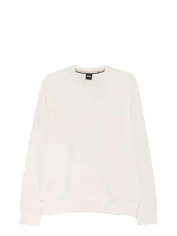 BOSS Logo-detail Sweatshirt - Neutrals