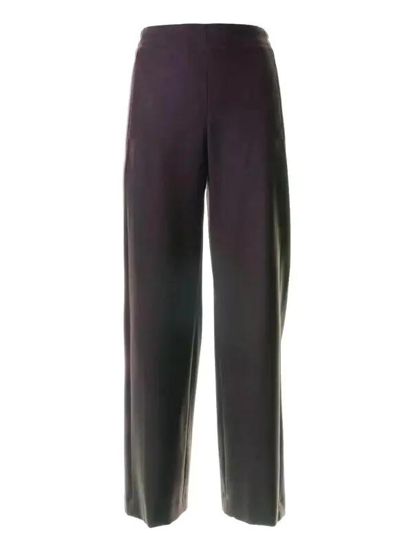 VIA MASINI 80 Side-pocket Straight-leg Pants - Purple