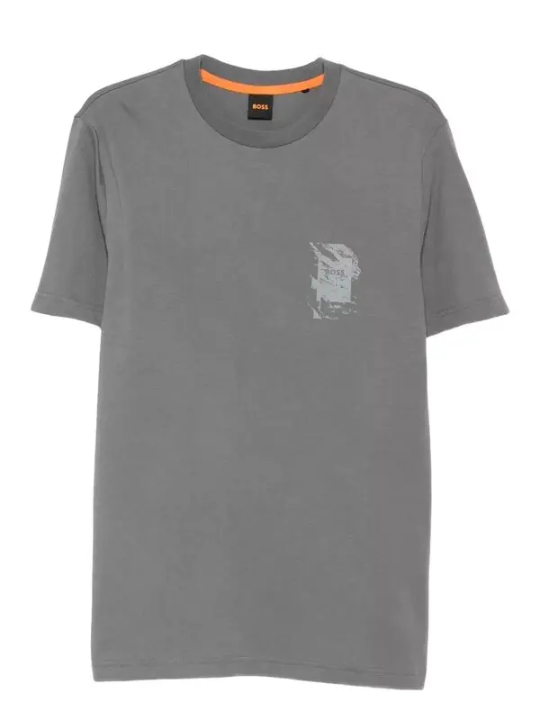 BOSS Graphic-print T-shirt - Grey