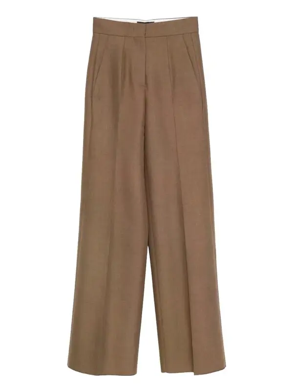 Seafarer Pleated Pants - Brown