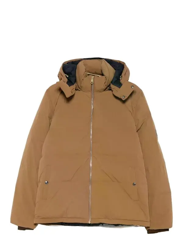 Paul Smith Hooded Down Jacket - 62 Tan