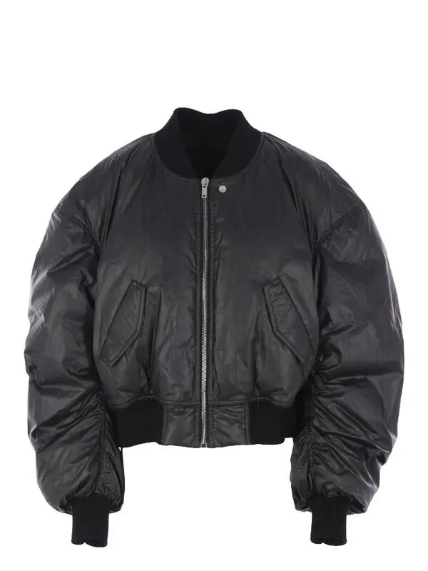 Rick Owens Oversized Down Jacket - Black