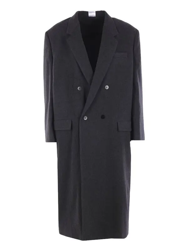 MAGLIANO Oversized Double-breasted Coat - Grey