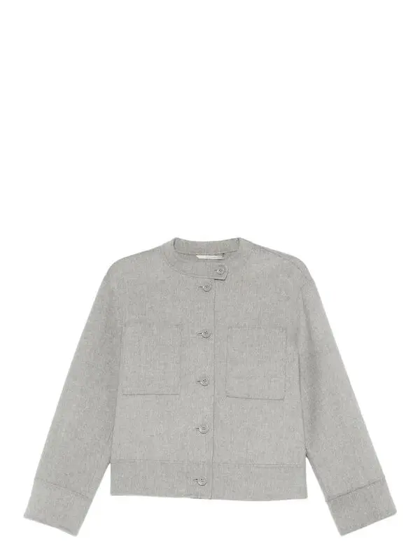 Max Mara Jacket With Patch Pockets - Grey