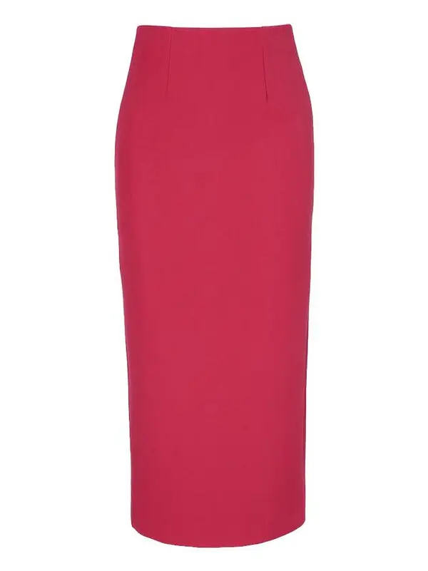 Roland Mouret High-rise Pencil Skirt - Pink