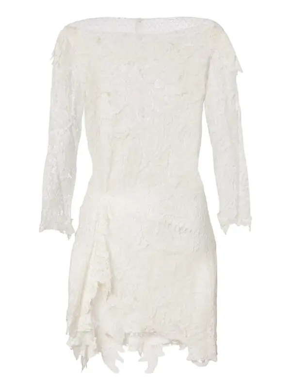Isabel Marant Rubiana Lace Cotton-blend Minidress - White